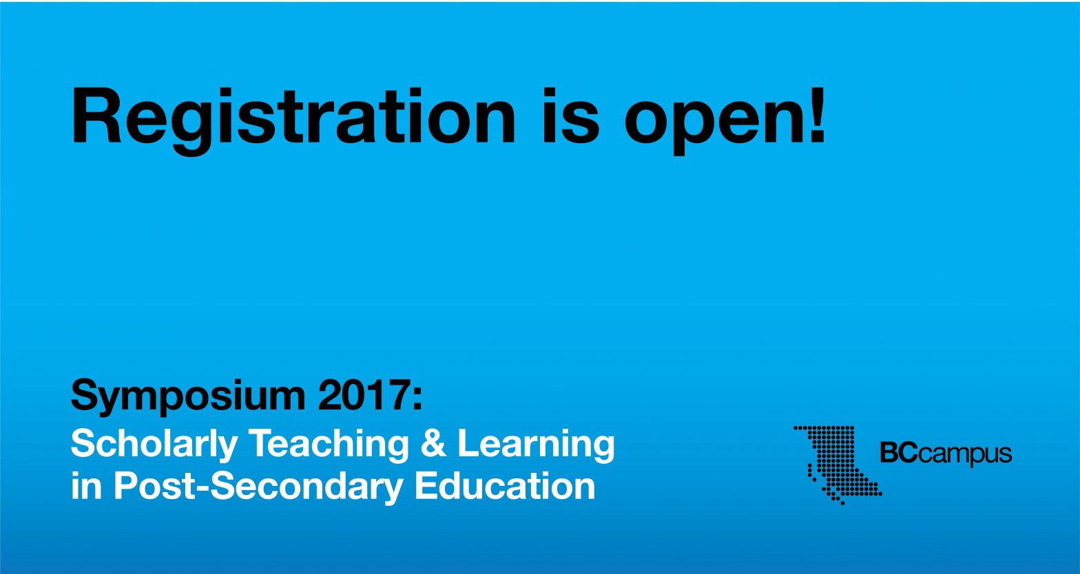Symposium 2017: Improving the learning experience – BCcampus